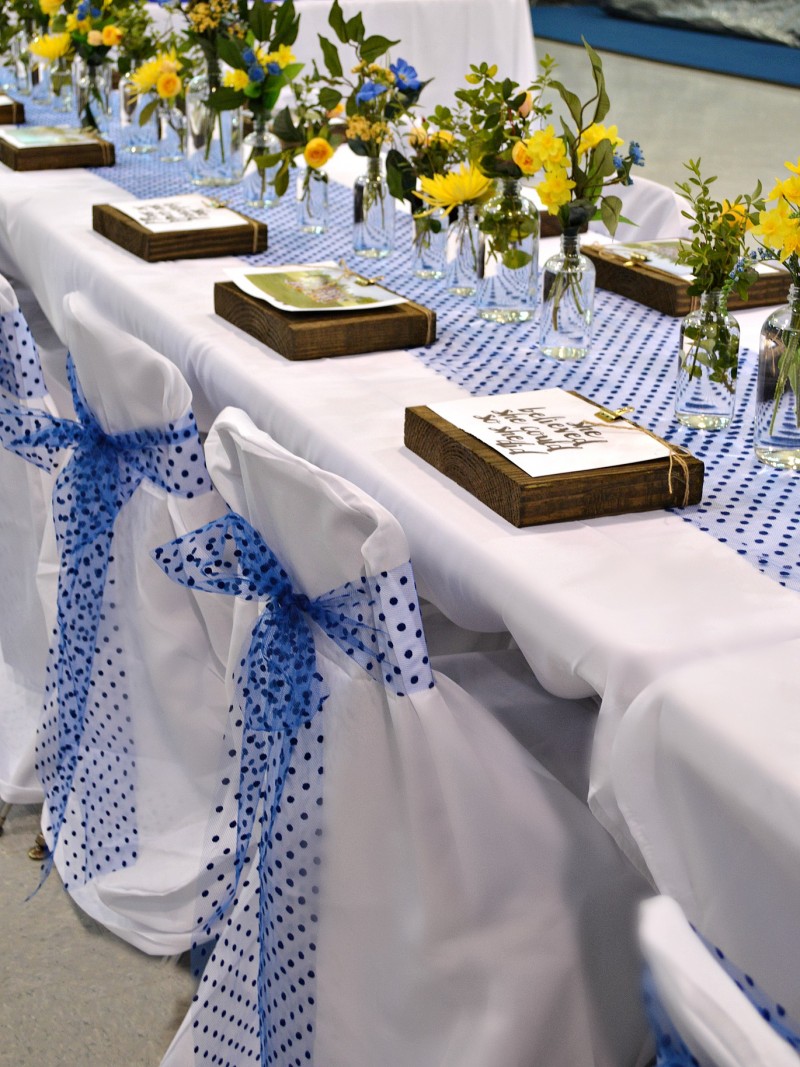 Chic Banquet Decorations On A Budget