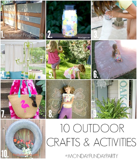 10 Outdoor Crafts and Activities | Monday Funday