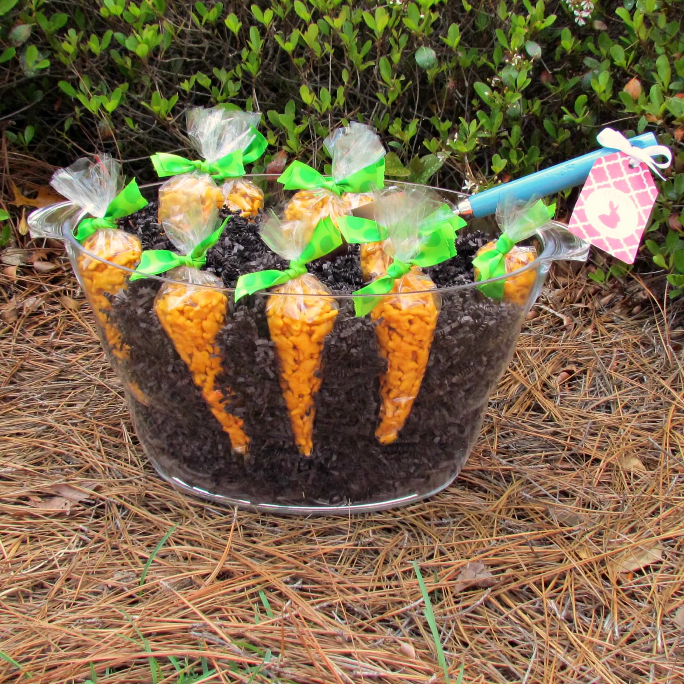 Make your Own Carrot Patch for Easter Treats - Uncommon Designs