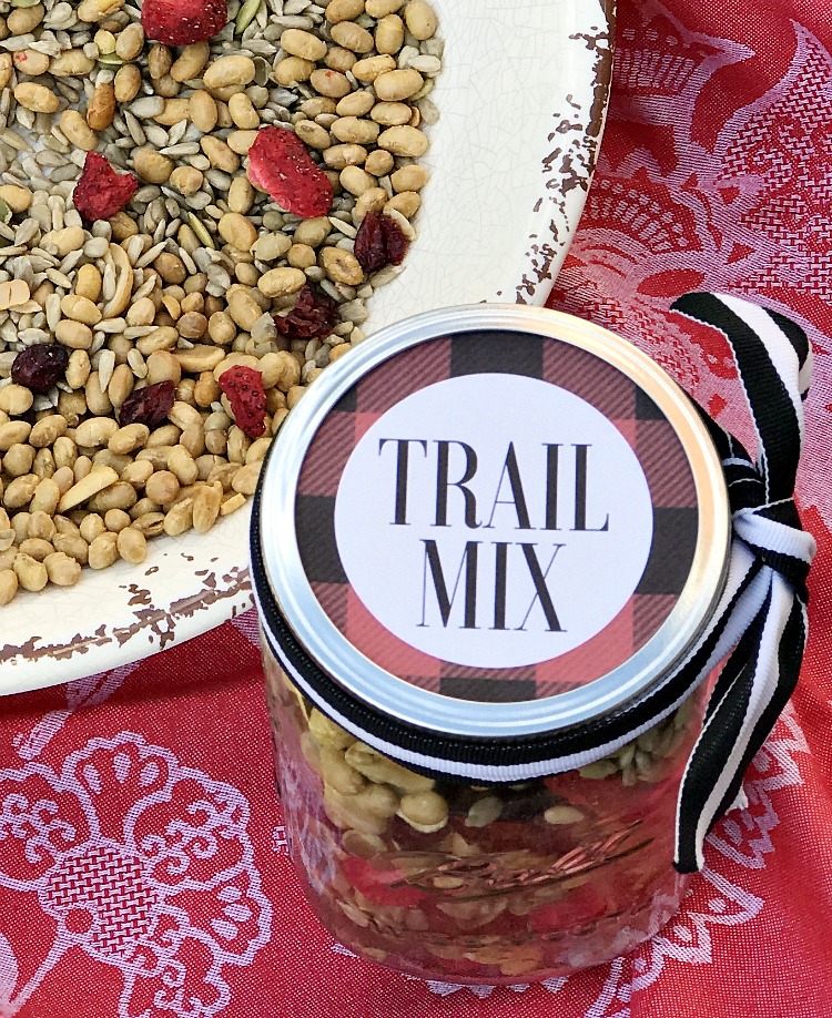 Homemade Trail Mix and Free Printable Labels - Uncommon Designs